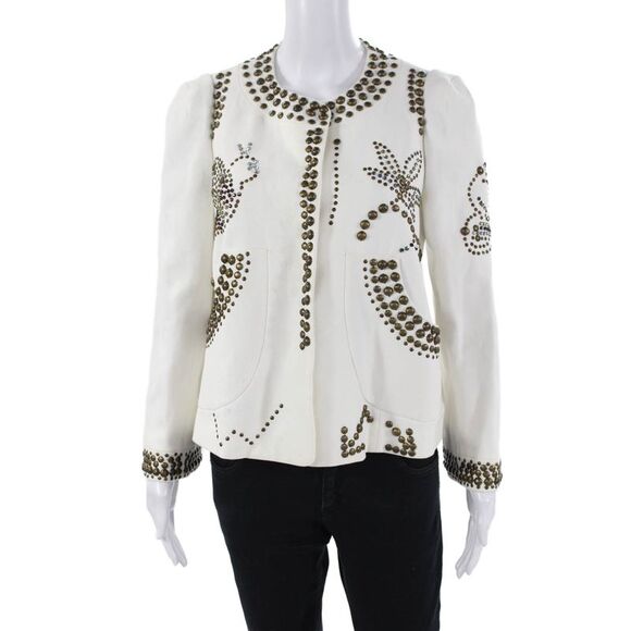 Sonia Rykiel | Jackets & Coats | Sonia Rykiel Womens Cotton Studded ...